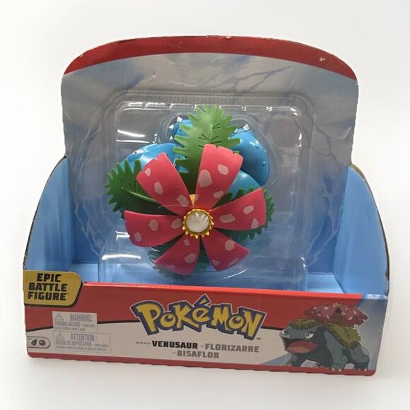 Pokemon | Toys | Licensed Pokemon Epic Battle Figure Venusaur 2 ...